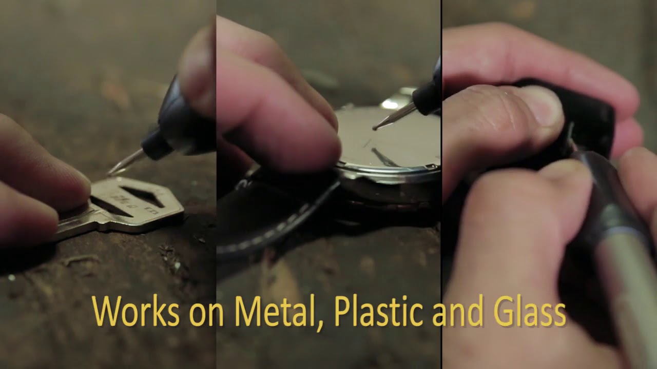 The General Tools 505 Cordless Precision Engraver - YouTube