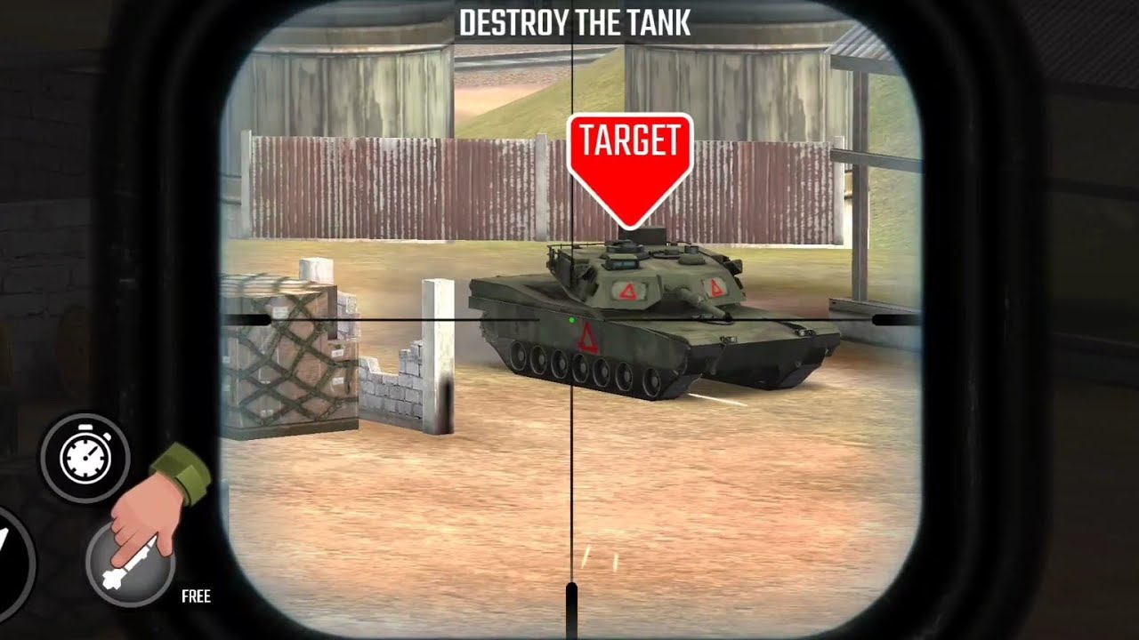 War Sniper Z2 Boss 4 General Hardcastle Destroy The Tank - YouTube