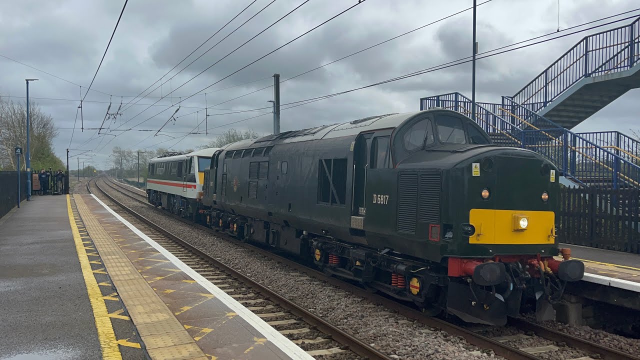 Trains At Adwick Station 09/04/2024 - YouTube