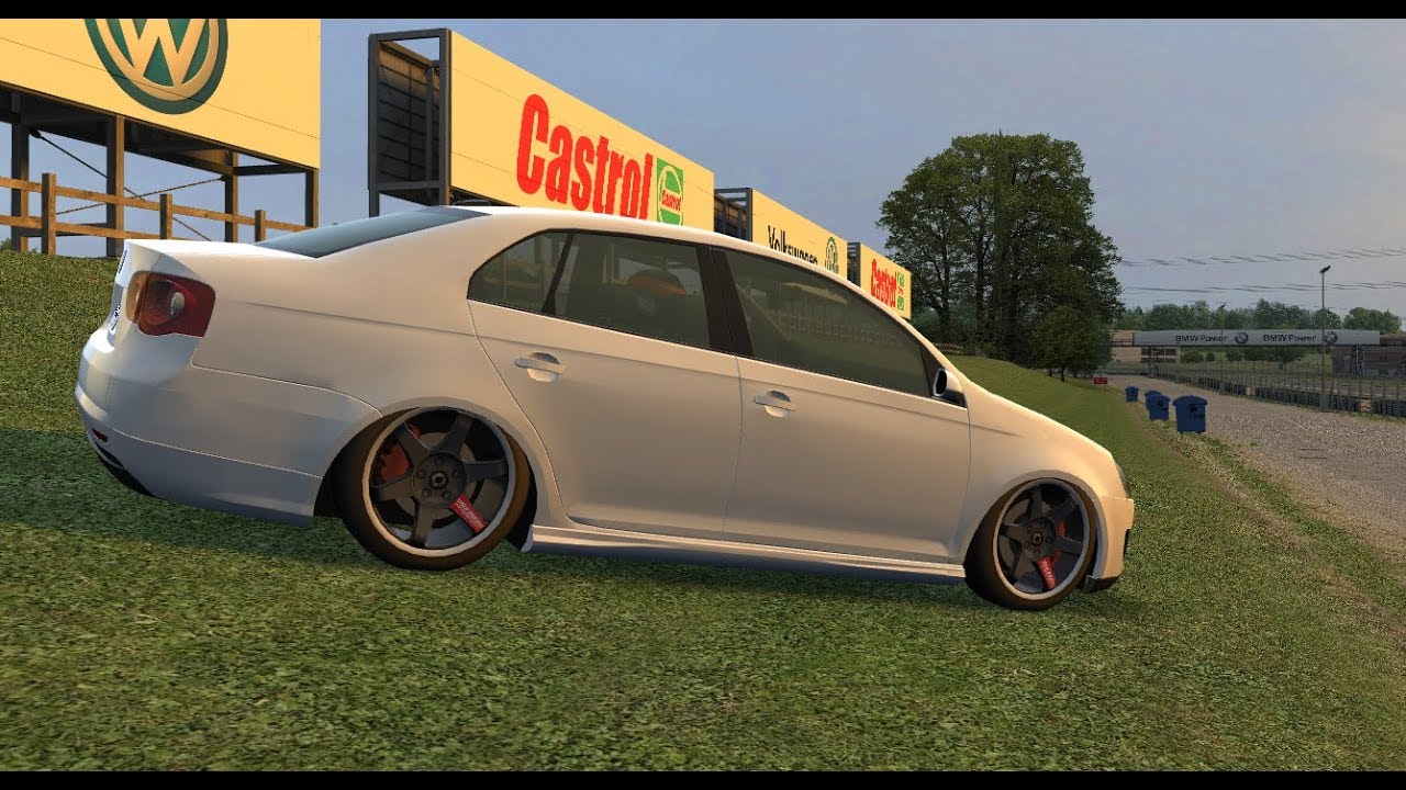 Live For Speed Jetta remapeado - YouTube