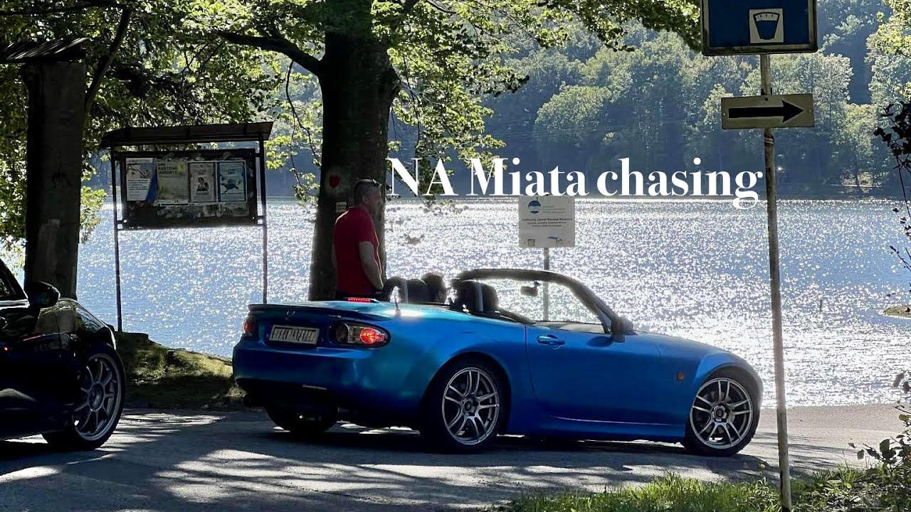 NA Miata Chasing at Backroads - YouTube