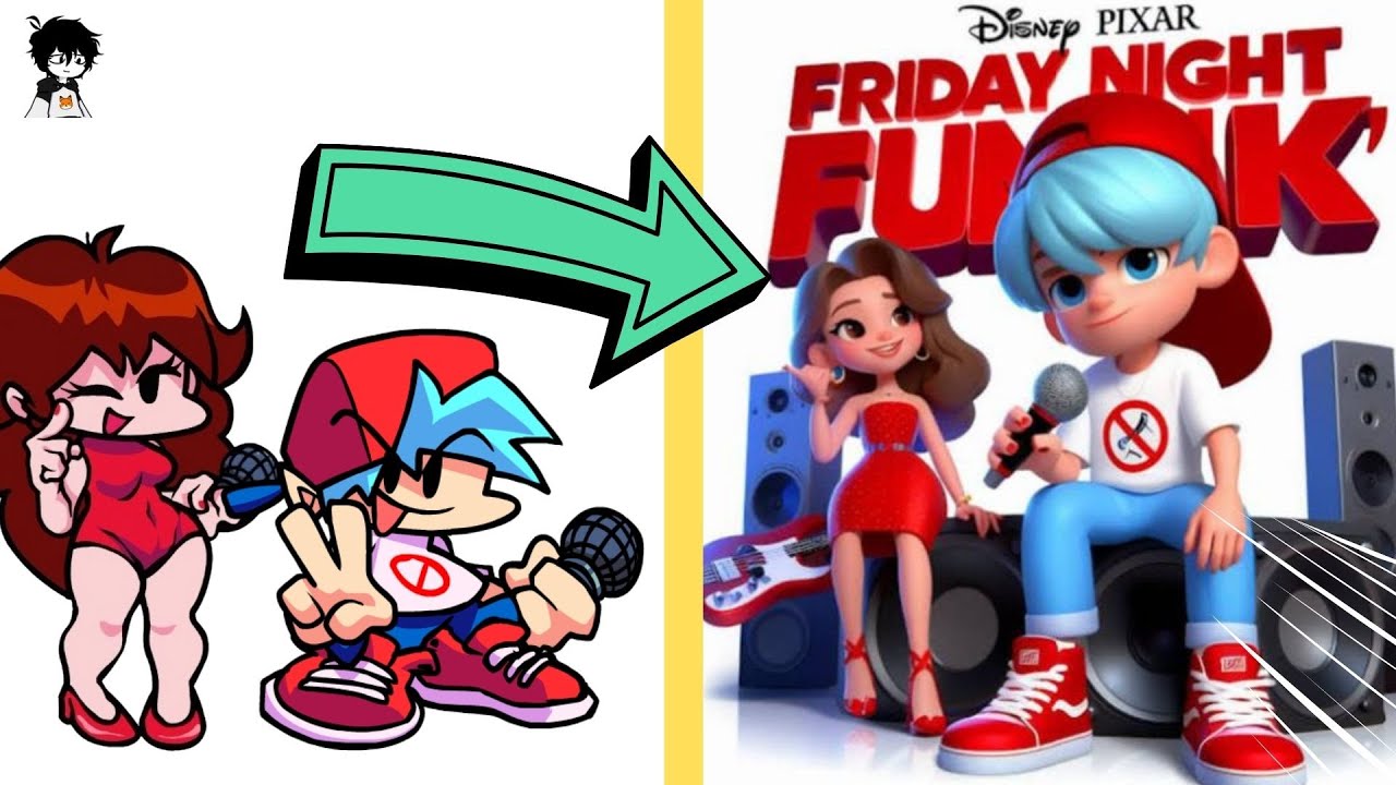 COMO SERIAN LOS PERSONAJES DE FNF CON LA INTELIGENCIA ARTIFICIAL.# ...