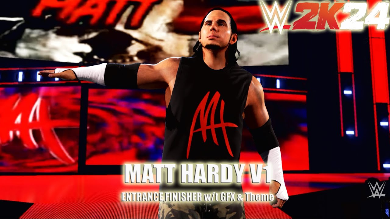 Matt Hardy V1 Entrance , Finisher & Victory Motion w/t GFX & Theme ...