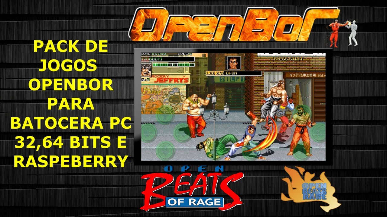 PACK JOGOS OPENBOR PARA BATOCERA - YouTube