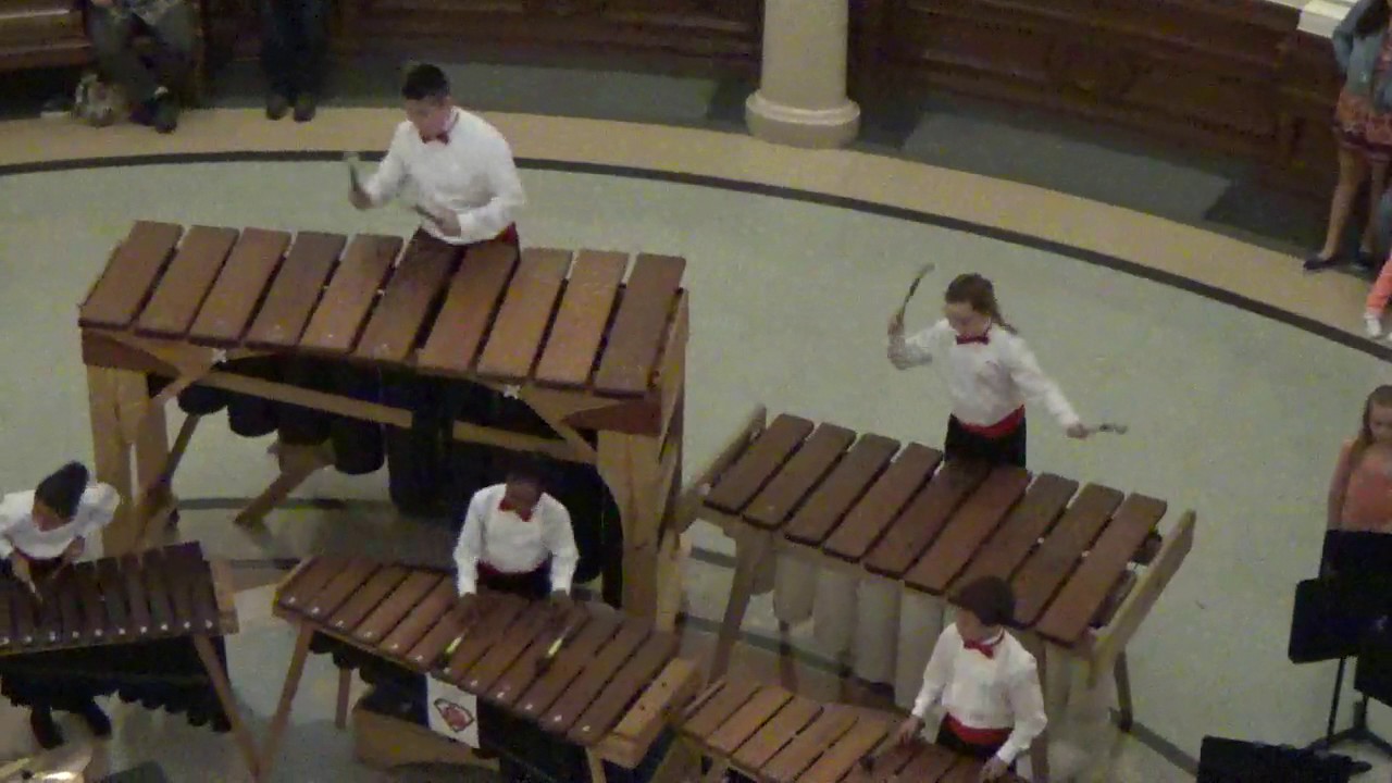 CVE Marimbas Mojo-Rimba Isu Tauya Pano Capitol Rotunda 3 24 17 - YouTube