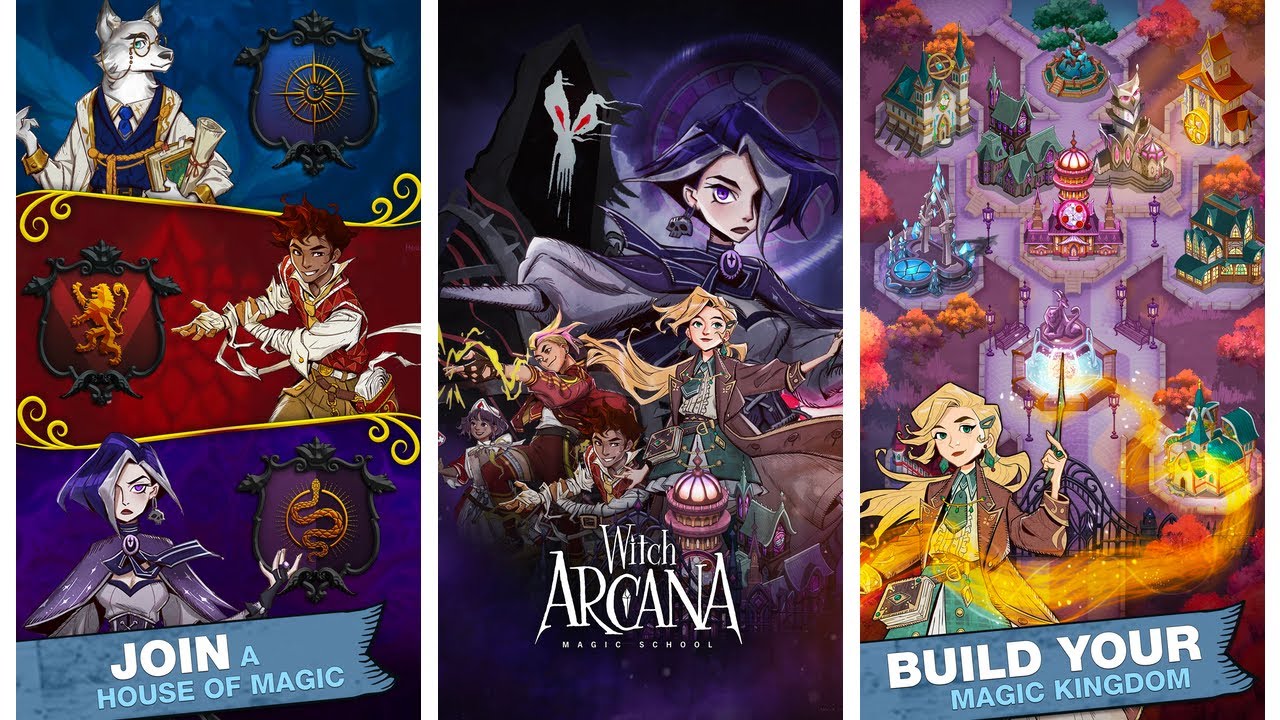 Witch Arcana: Magic School - YouTube