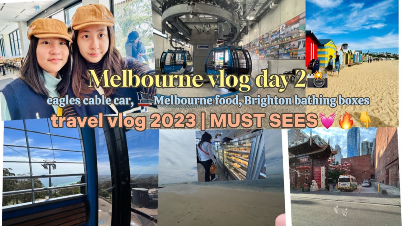what to do for a day in melbourne | vlog 2023🔥 eagles cable car 🦅 ...