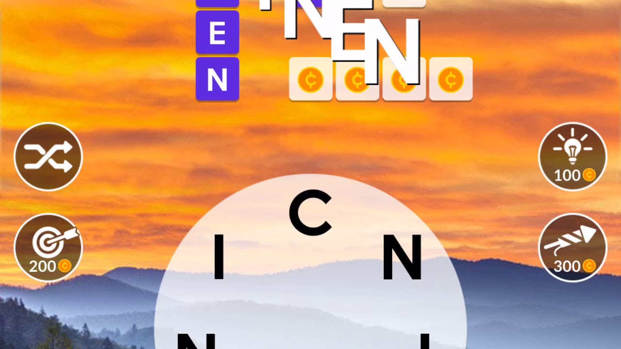 Wordscapes Level 1707 Answers - YouTube