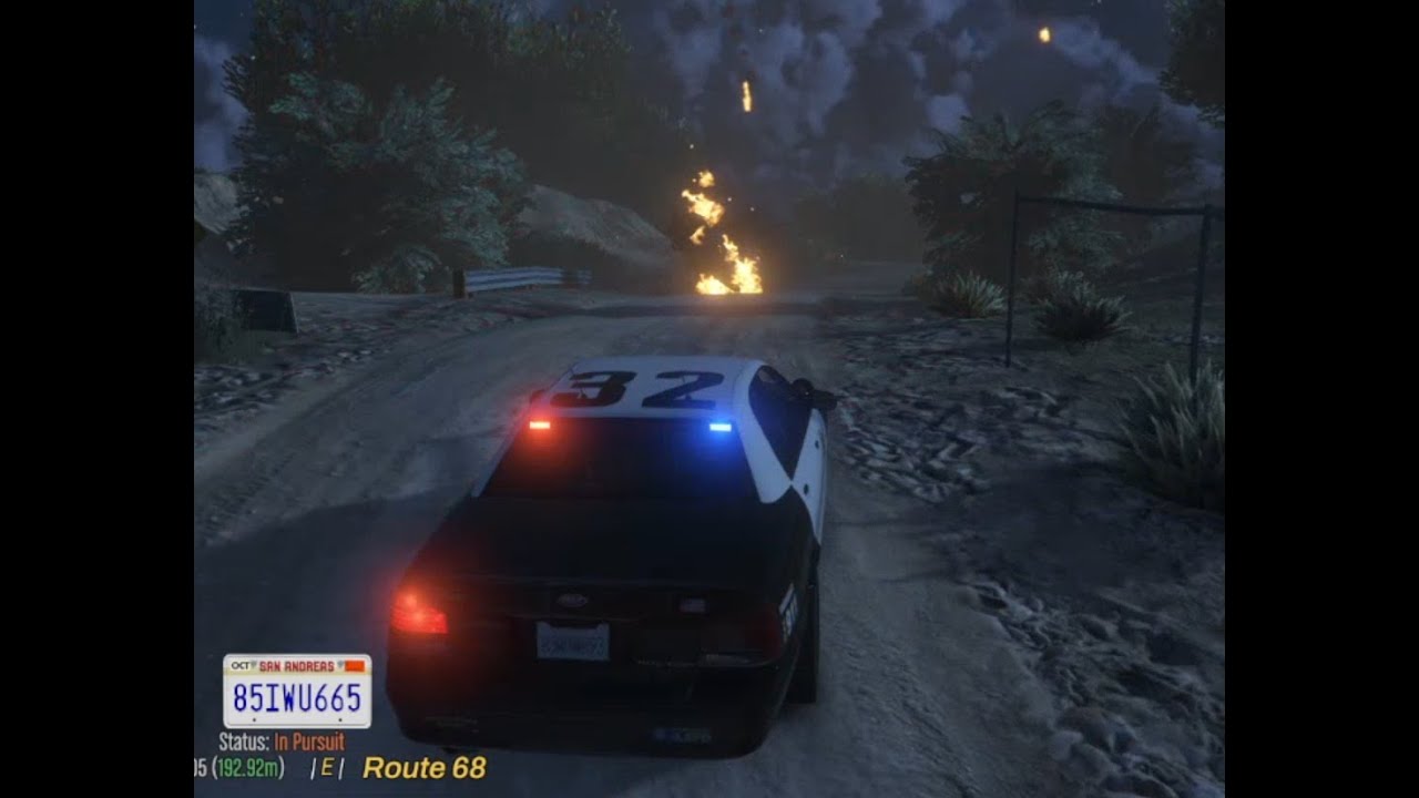GTAV LSPD First Response "Crazy First Patrol Part 1" - YouTube
