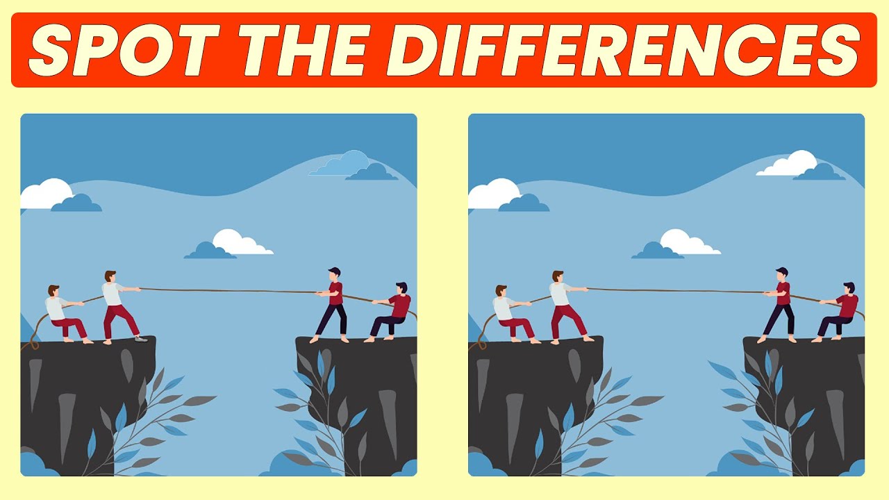 Spot the Differences |Only Genius Find Differences |Try to spot 3 ...