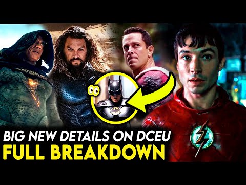 BIG DETAILS on The Flash Movie, Aquaman 2, Shazam 2 & Black Adam From CinemaCon!