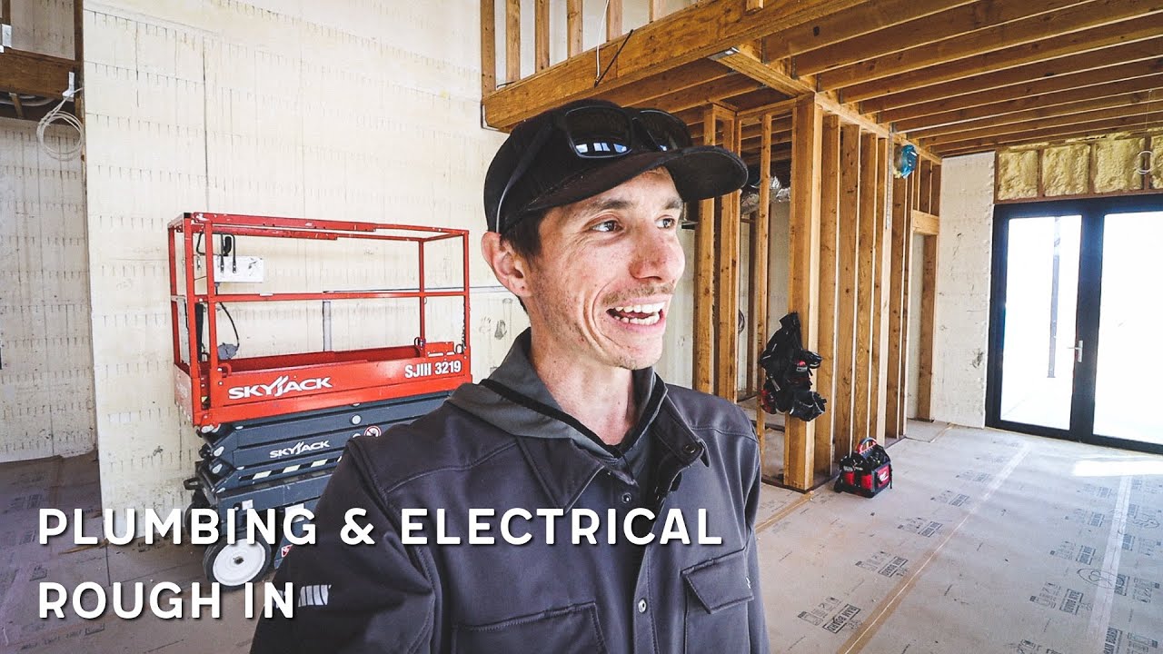 Plumbing & Electrical Rough In! - YouTube