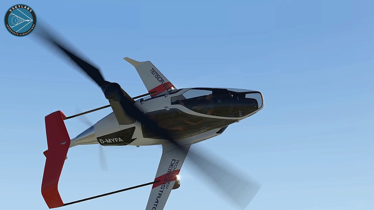 VSKYLABS Fraundorfer Aeronautics Tensor 600X | X-Plane 11 | Coming Soon ...
