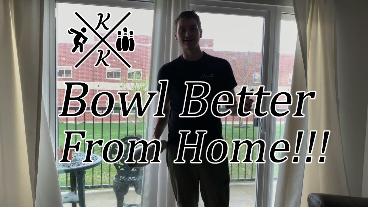 How To Bowl Better FROM HOME!!! - The Line Drill - Kyle Kessler - YouTube