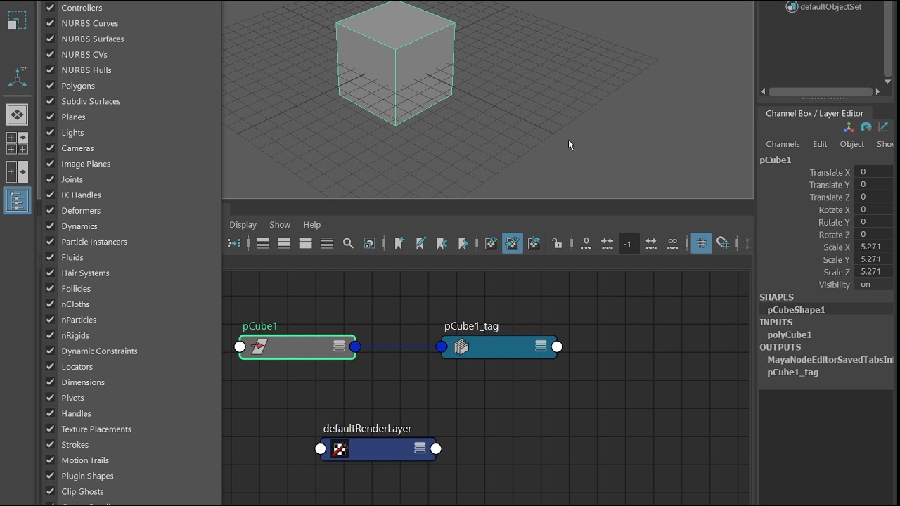 Maya 2018.5 "Tag as Controller" Problem - YouTube