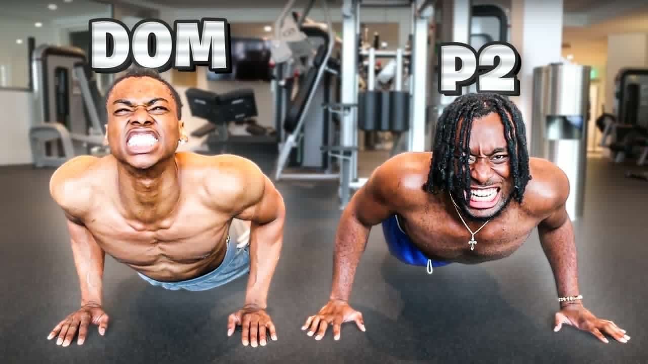 Who is STRONGER? P2istheName V.S His Angry Cousin!?! (DomDomTV) - YouTube