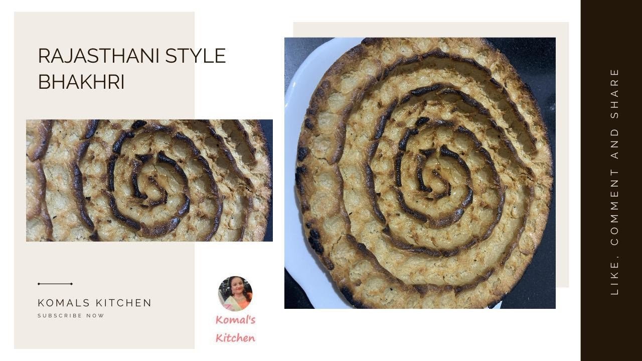 Rajasthan Style Bhakhri | Bhakhri | Crispy Bhakhri | Wheat Flour ...