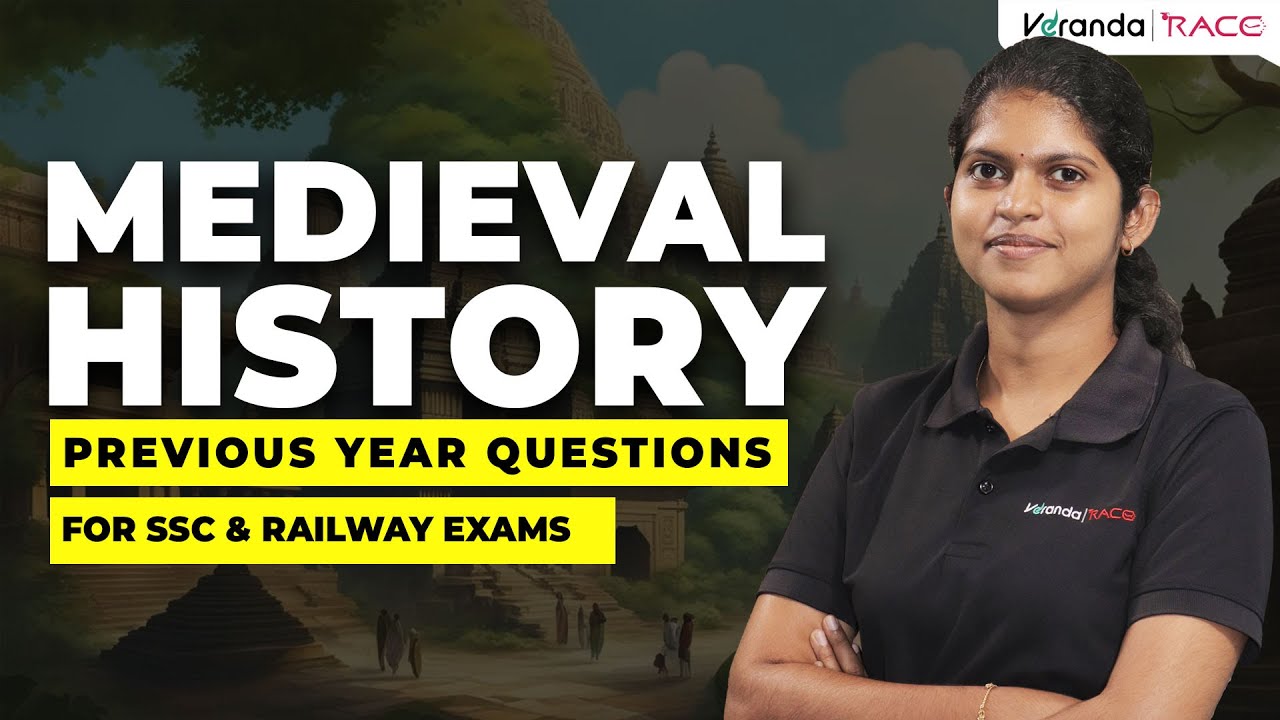 Medieval History PYQ | History For SSC & Railway | GK Class #gk #cgl # ...