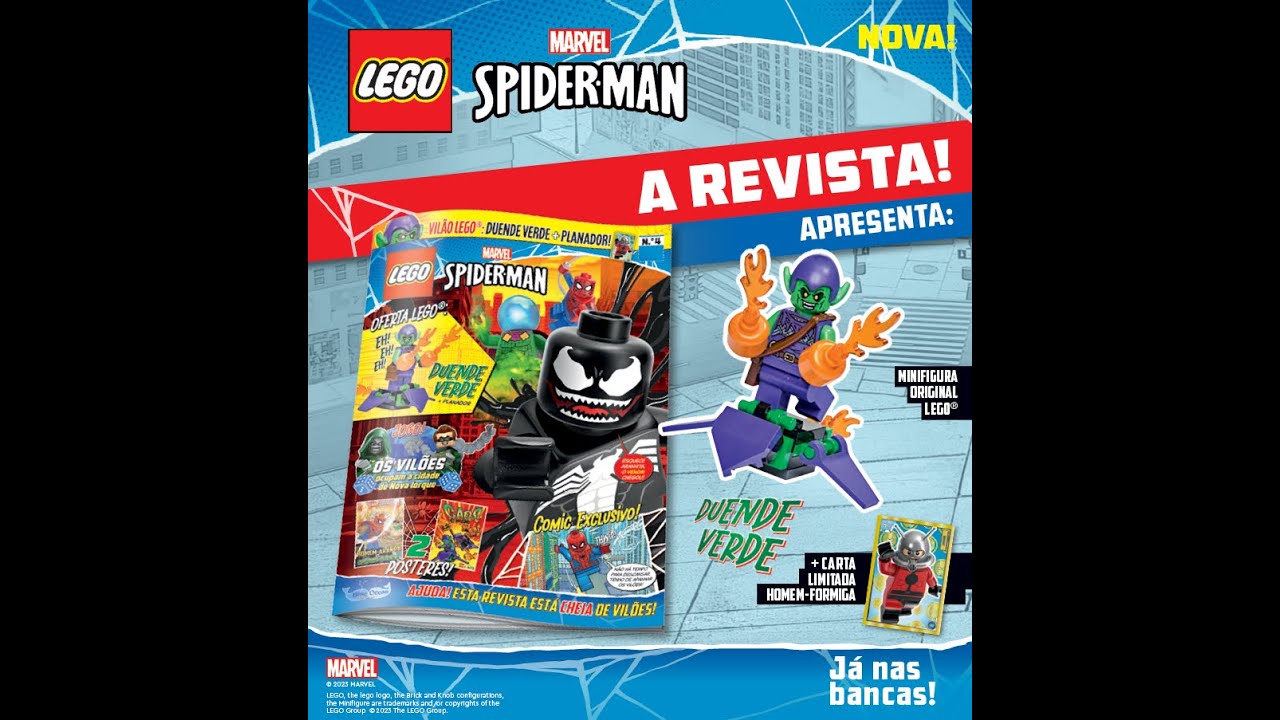 🇵🇹 A revista LEGO® Marvel Spider-Man Nº4! - YouTube