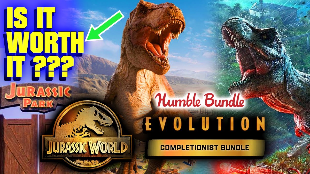[REVIEW] Jurassic World Evolution: Completionist Bundle - September 2024 – Humble Bundle - YouTube