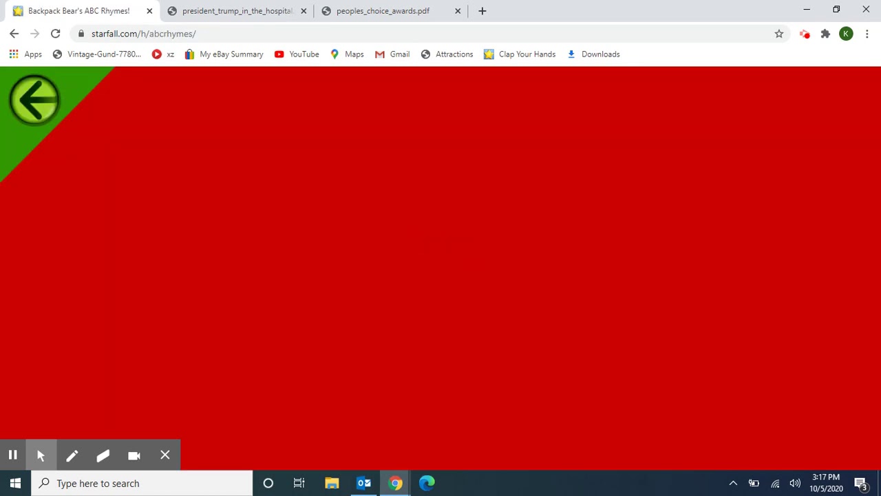 Class Meeting: October 5, 2020 Starfall Music/Calendar/Letter T & N2Y ...