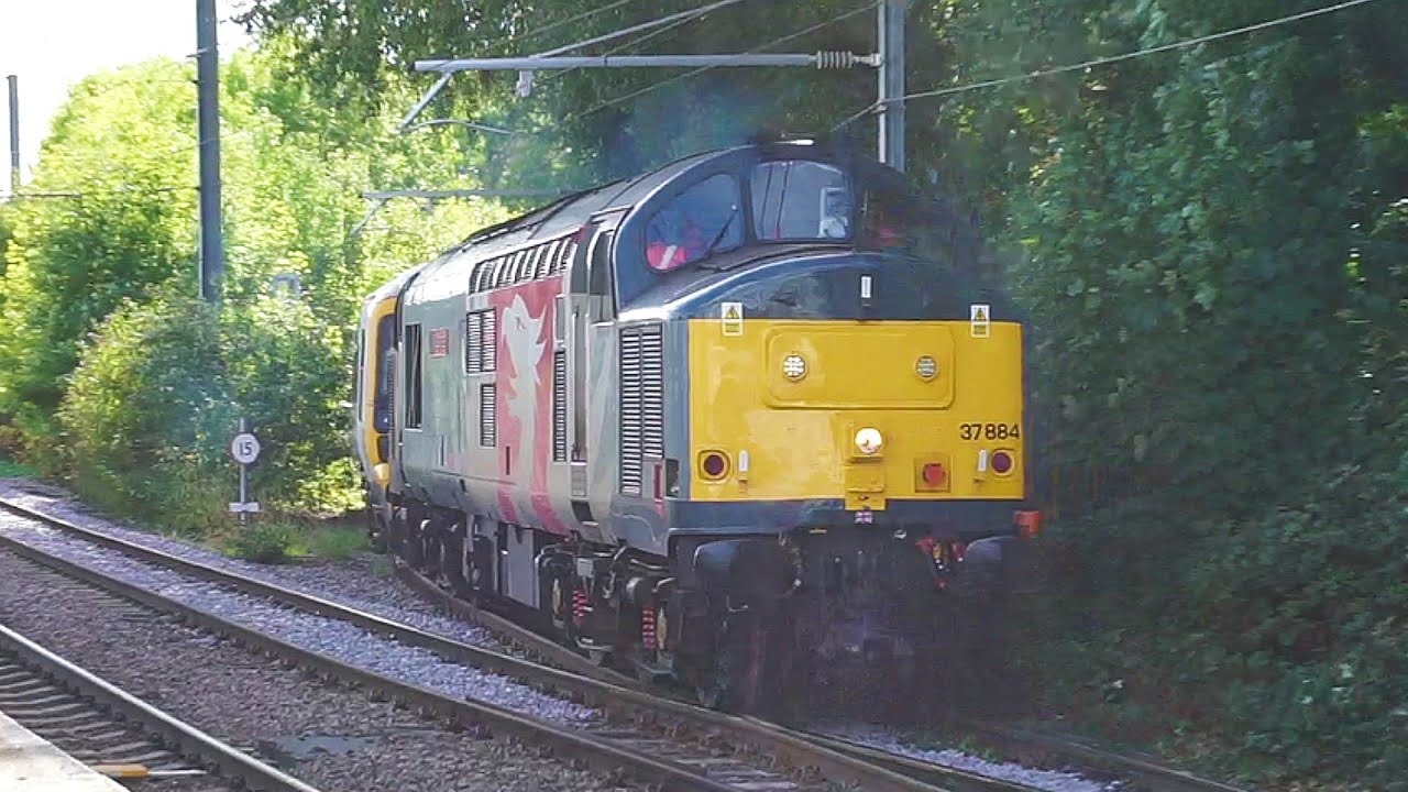 ROG 37884 Erupts up the ECML with two Class 466s! | Harringay, Hadley ...