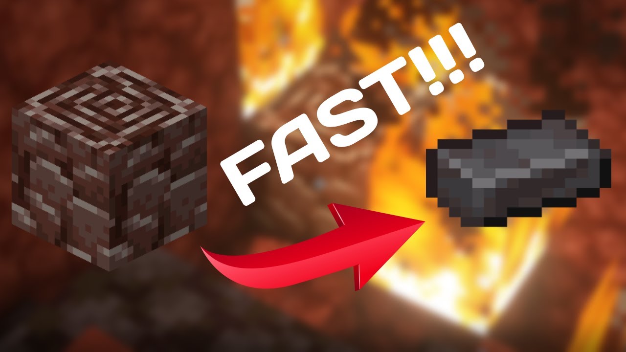 How to get Netherite fast in Minecraft 1.17+ - YouTube