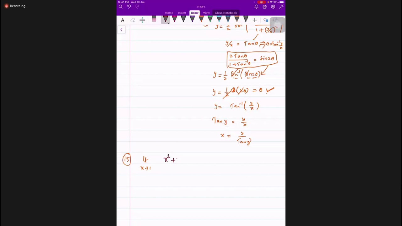 Maths Advanced Limits 20/1/21 - YouTube
