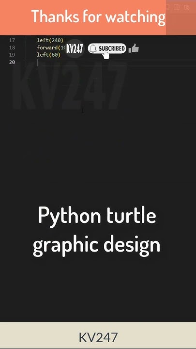 Python Turtle Graphic Design Beginners Beginner Python Turtle Pythonprogramming Short