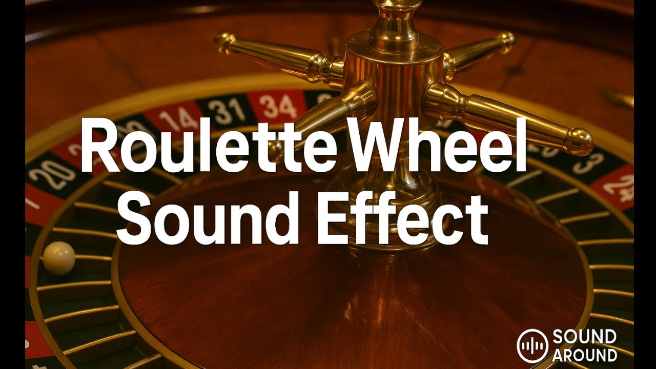 🎰 Roulette Wheel Sound Effect – Realistic Casino Spin Audio - YouTube