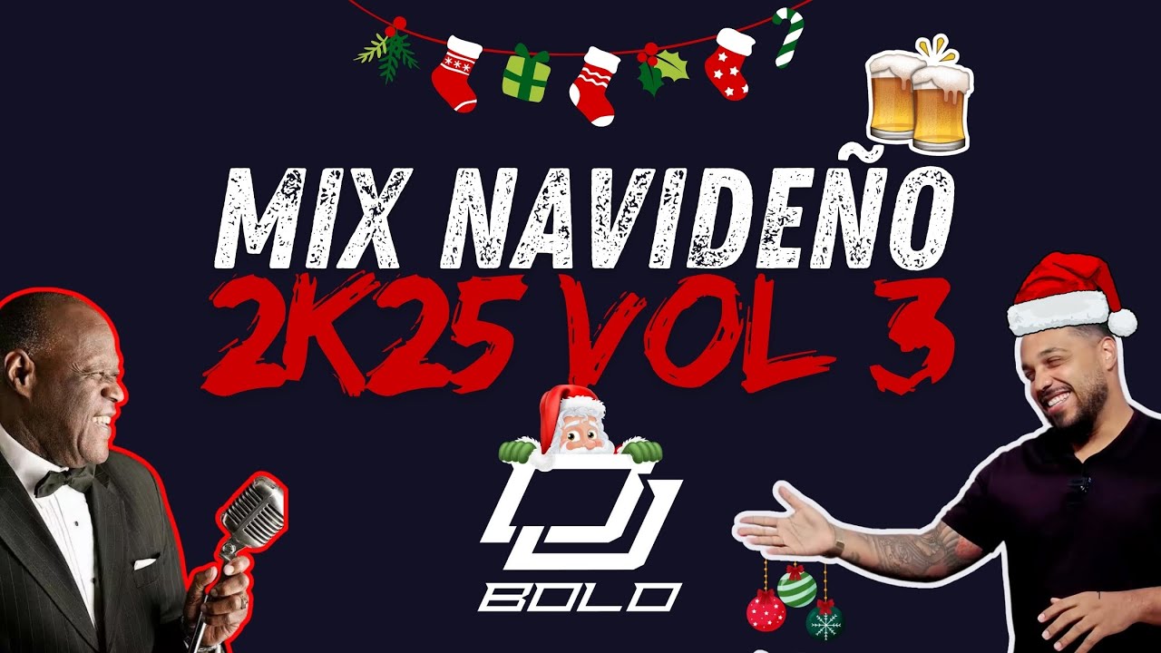 MIX Navideño vol 3 - Con Dj Bolo 62 - YouTube