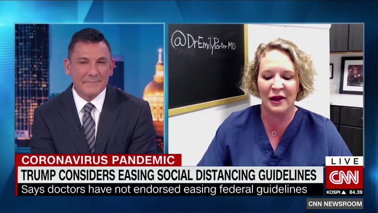 CNN Interview - Coronavirus “flattening the curve” explained by Dr ...