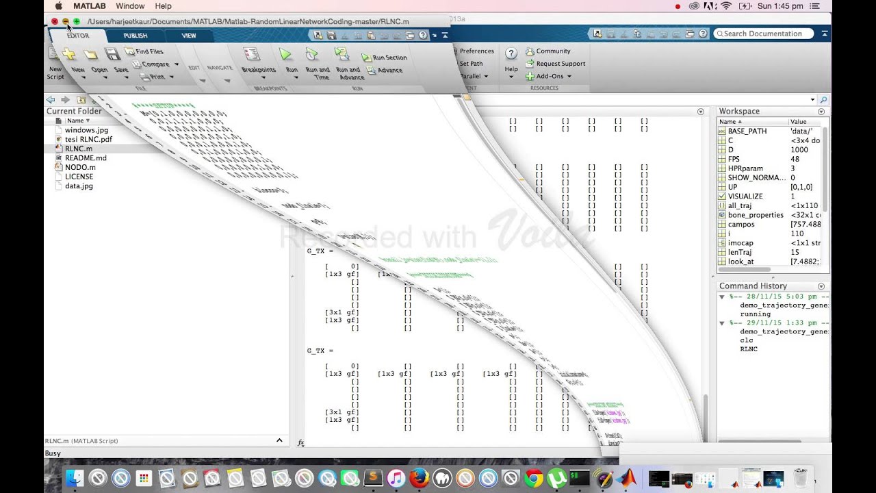 Simulation Model for Random Linear Network Coding - YouTube