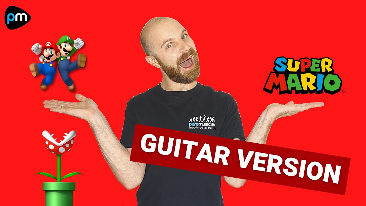 Super Mario Main Theme | Guitar Version - YouTube