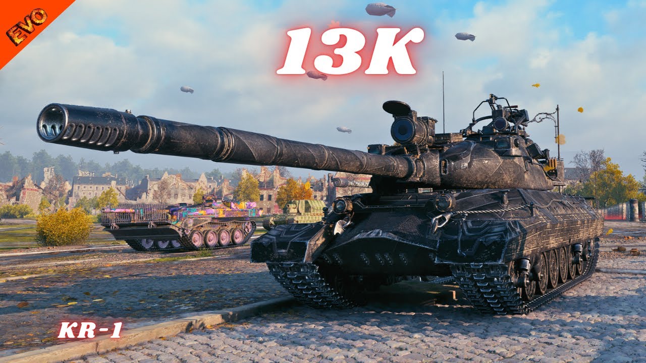 KR-1 13K Damage & KR-1 11K Damage | World of Tanks | Mir Tankov - YouTube