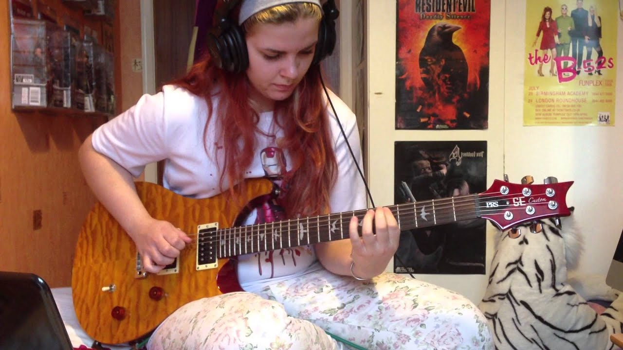 Amy Lewis - Paranoid (Black Sabbath) Guitar Cover - YouTube