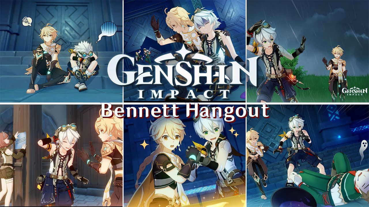 BENNETT HANGOUTS EVENT | ALL ENDINGS | GENSHIN IMPACT - YouTube