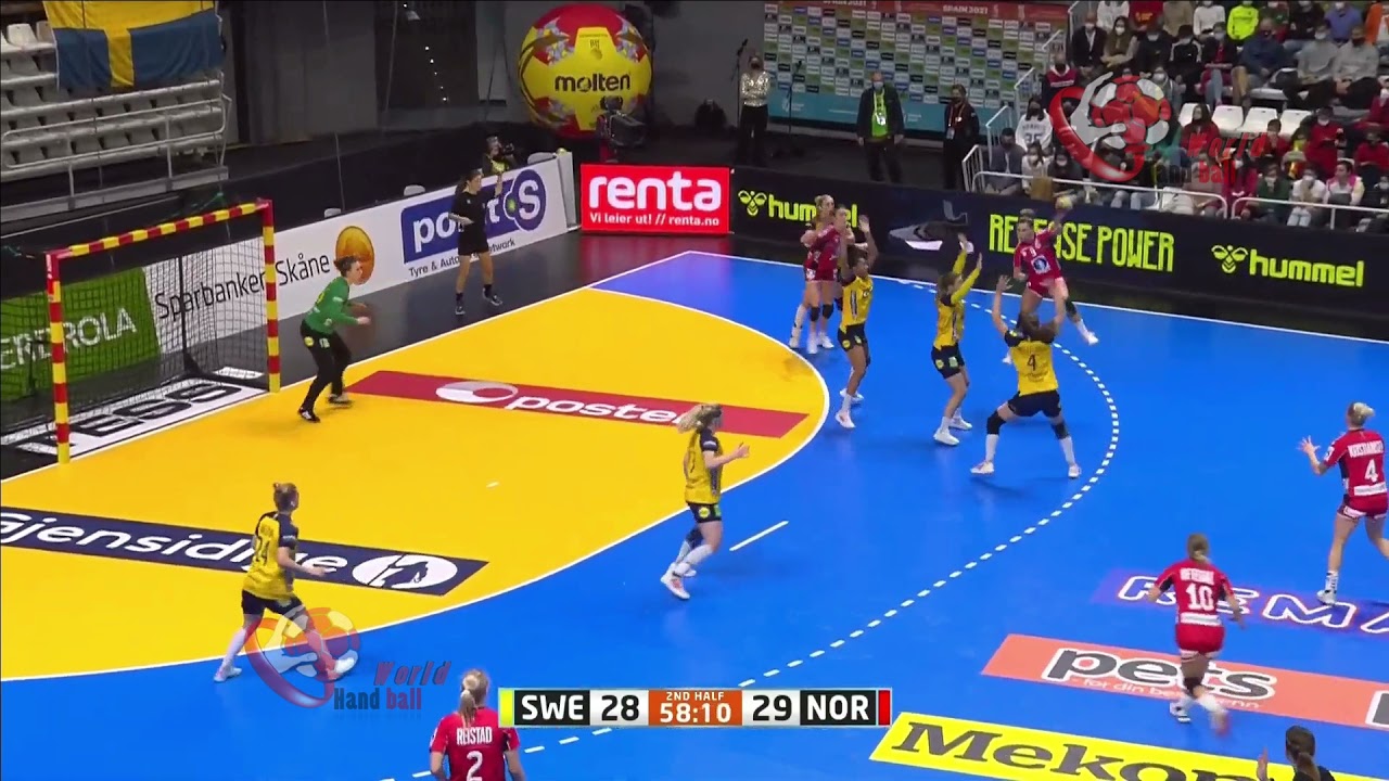 Handball Teamwork Sweden vs Norway - YouTube