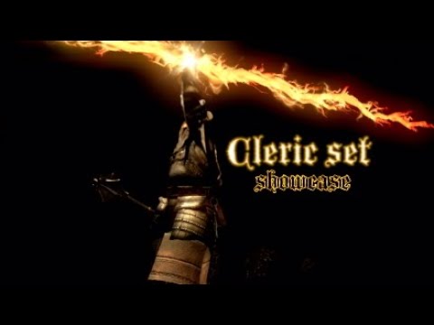 Dark Souls Remaster Cleric set review/showcase - YouTube