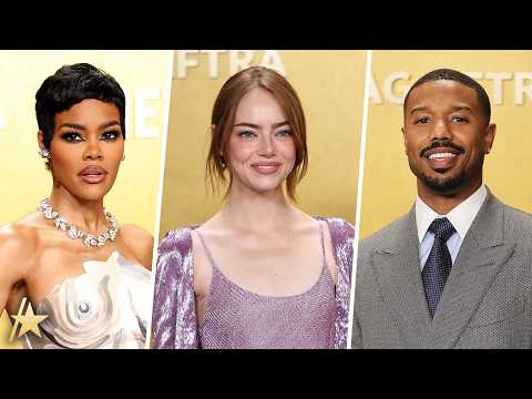 Actor Awards FASHION: Teyana Taylor, Emma Stone, Michael B. Jordan SHINE