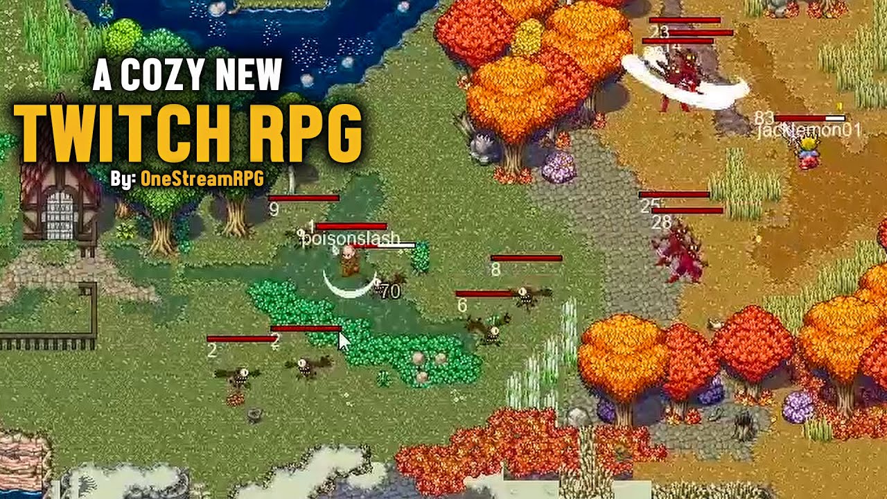 Gaming on Twitch?! A New Innovative Twitch RPG By OneStreamRPG - YouTube