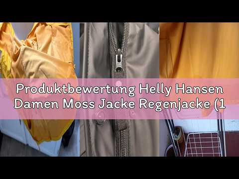 Produktbewertung Helly Hansen Damen Moss Jacke Regenjacke (1er Pack)