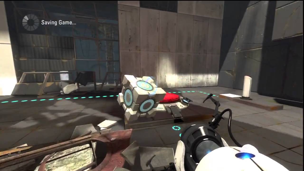 Portal 2 Walkthrough - Chapter 1 (Part 2) - [The Courtesy Call] - YouTube