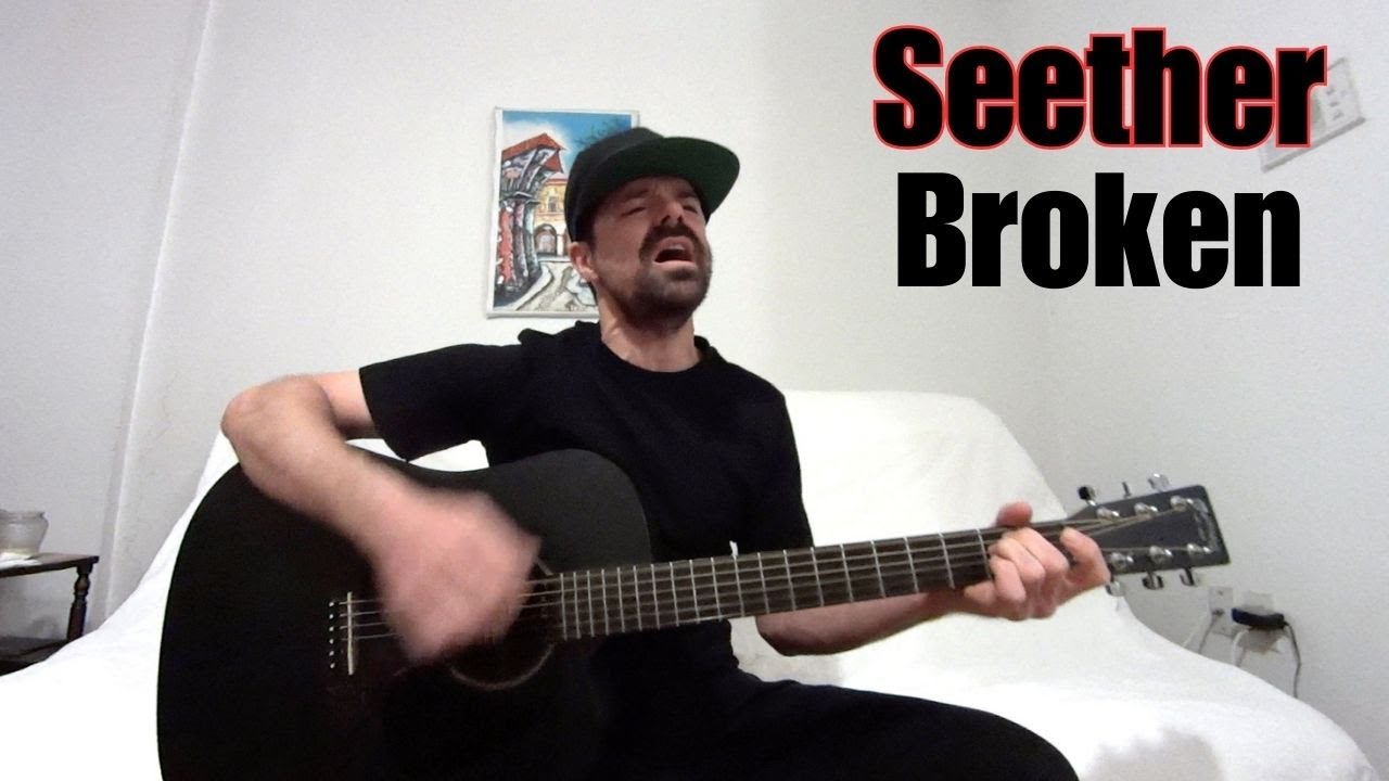 Broken - Seether [Acoustic Cover by Joel Goguen] - YouTube