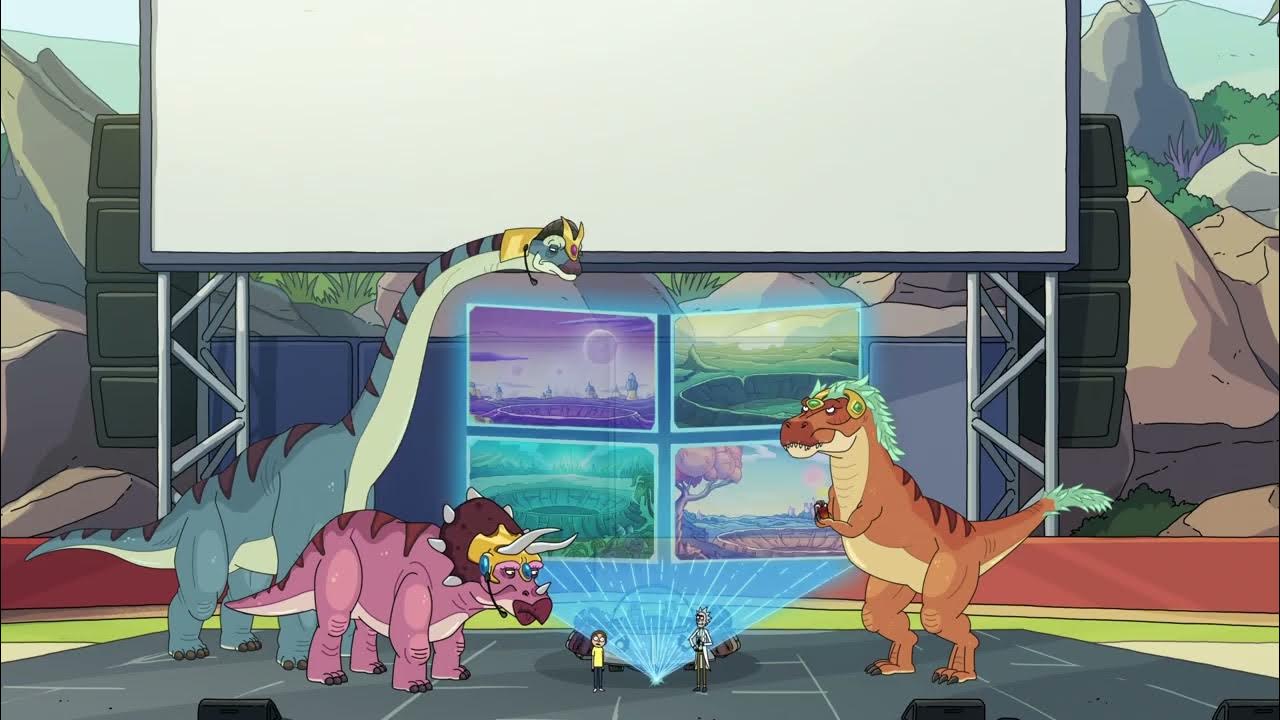 rick and morty. Season 6. Episode 6. The dinosaurs are back?! Welcome ...