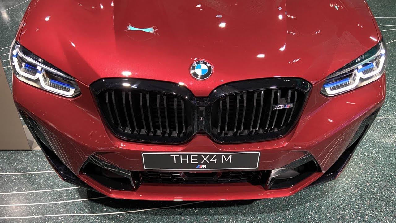 2023 BMW X4 M Competition F98 in Rubinrot Metallic - YouTube