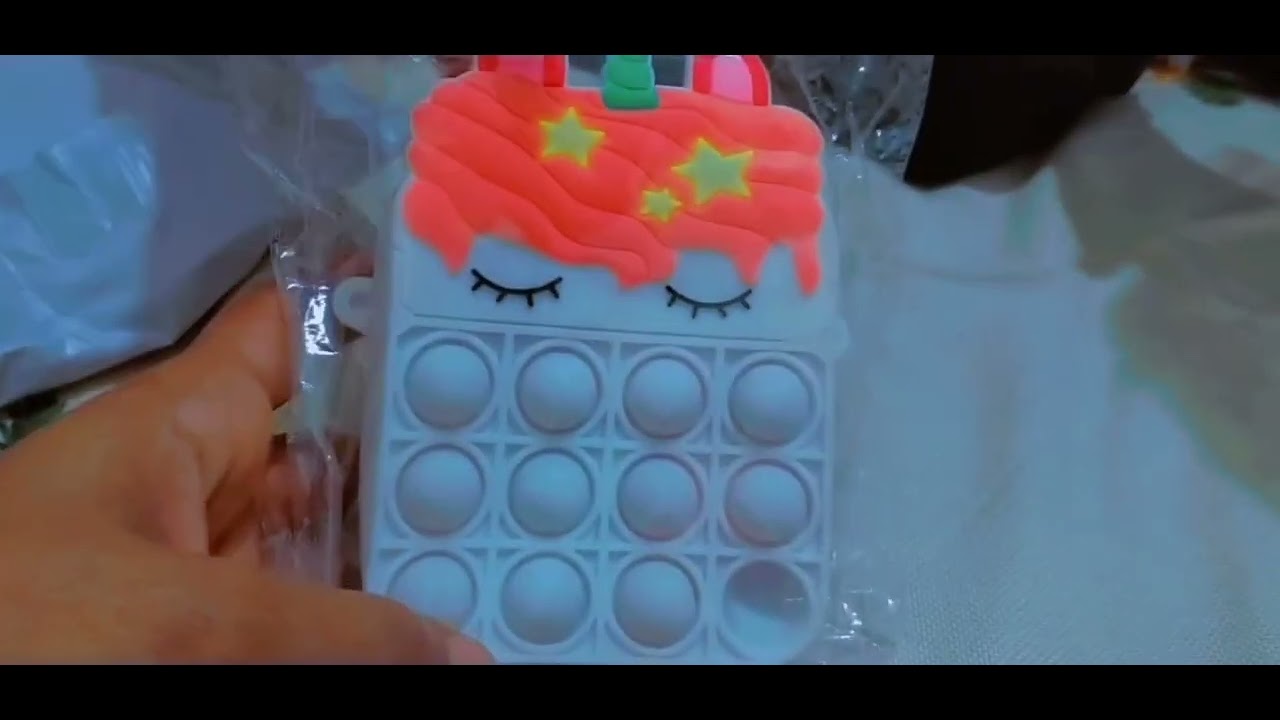 Unicorn Bag Popit ||Unboxing Parcel - YouTube