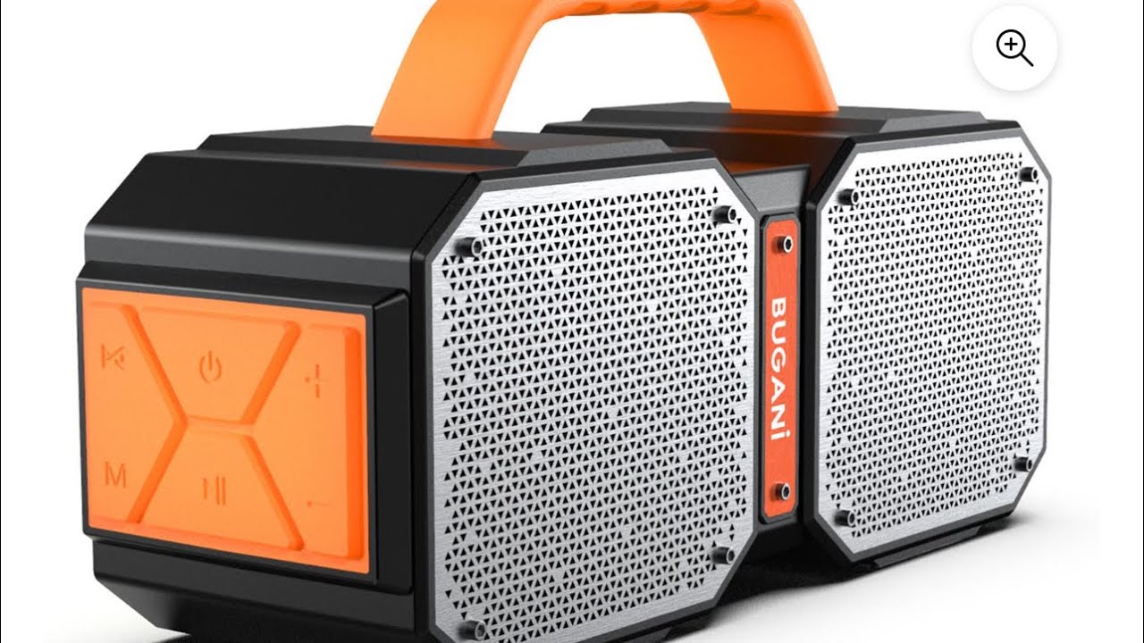 BUGANI M83 Plus Bluetooth Speaker, Portable speaker with 80W Stereo ...