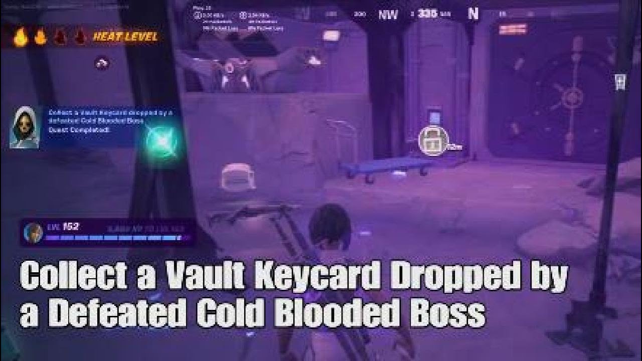 Collect a Vault Keycard Dropped by a Defeated Cold Blooded Boss - Most ...