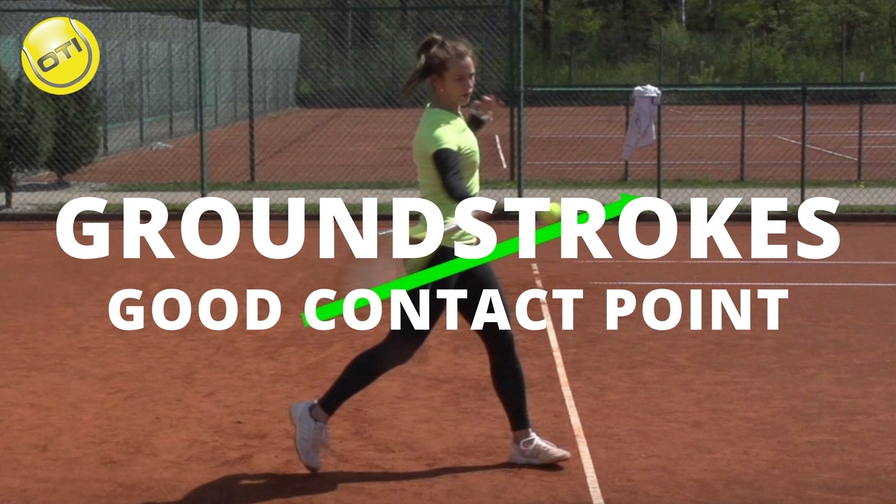 A Good Contact Point For Better Groundstrokes - YouTube
